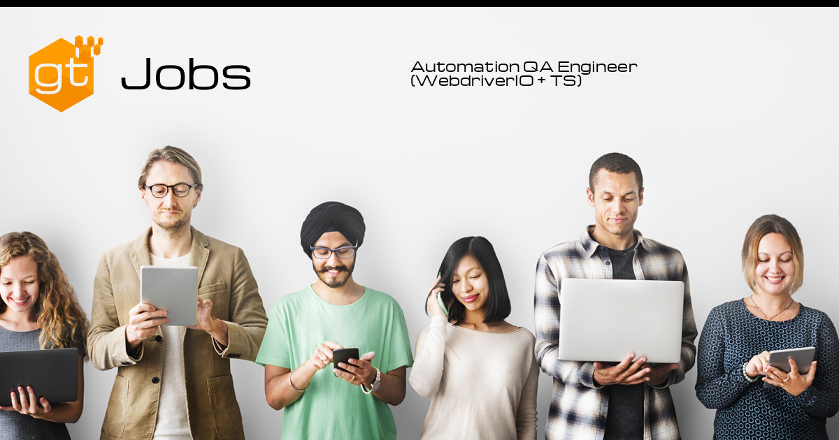 Automation Qa Engineer Webdriverio Ts Gamingtec